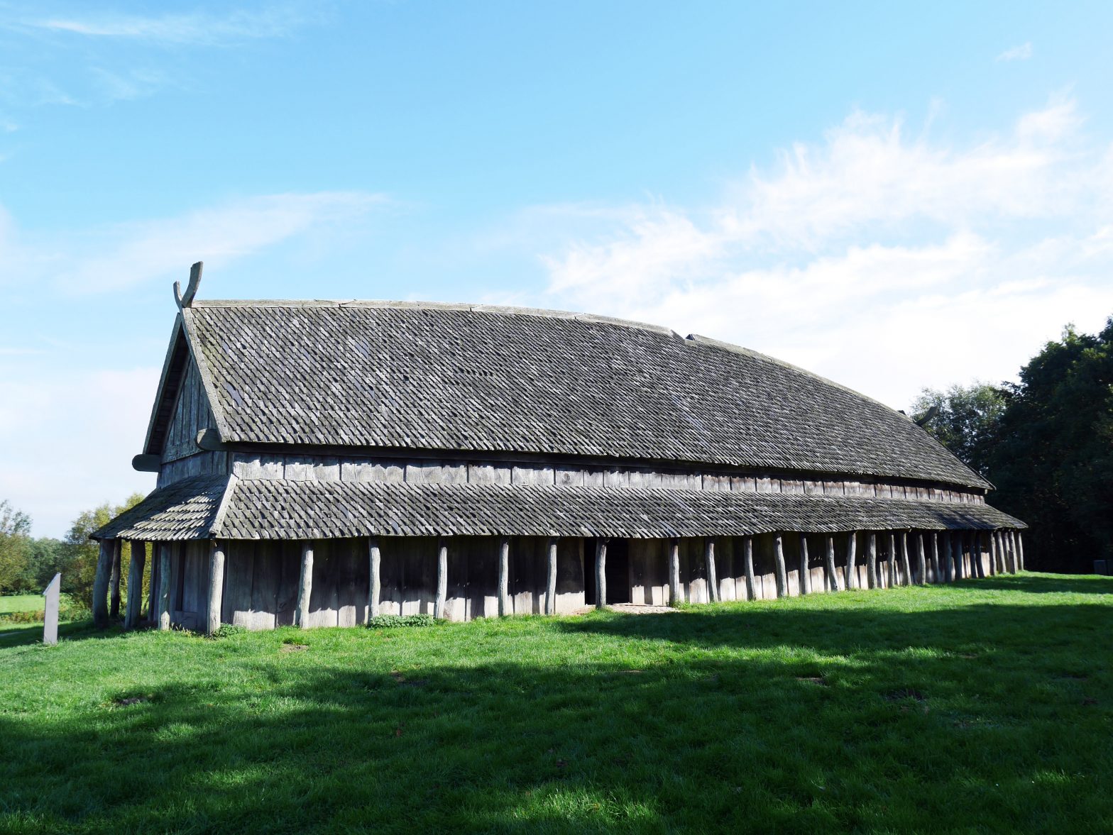 Arqueología: la longhouse de Trelleborg (Dinamarca)